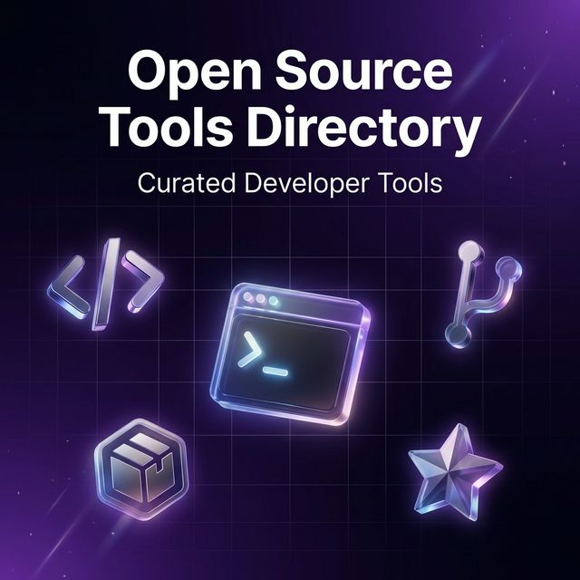 Open Source Tools Directory | Curated Developer Tools | TheInfinity